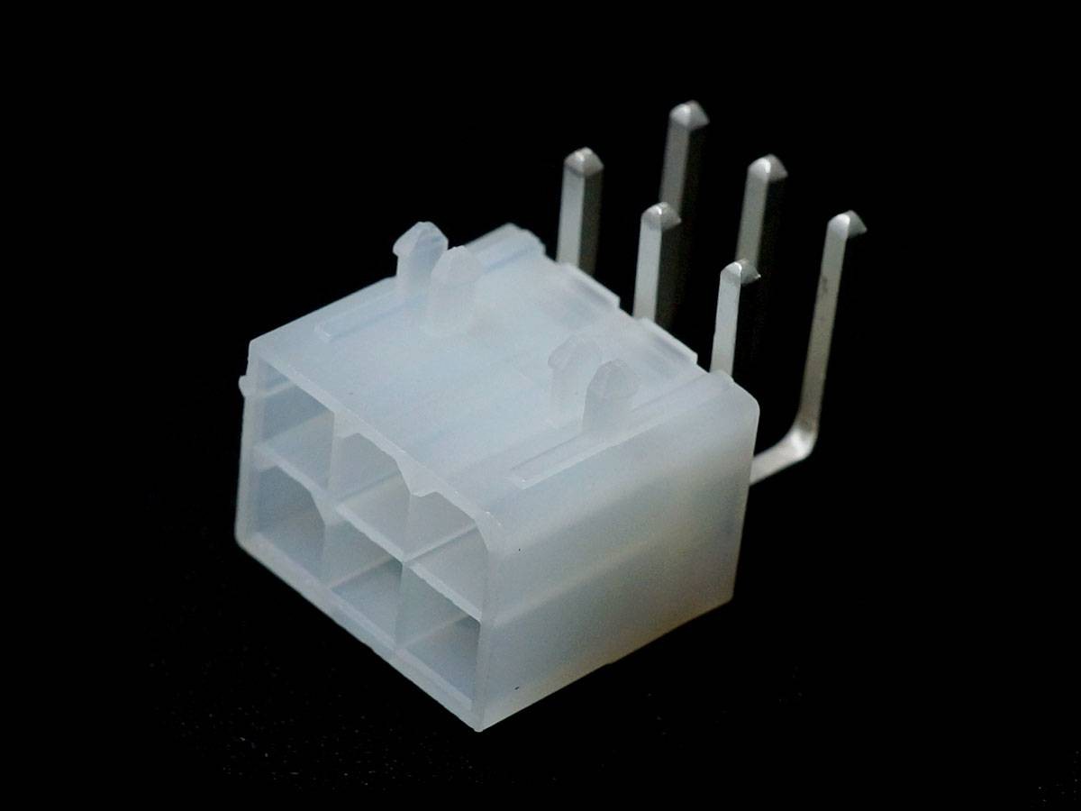 Molex Connector, 6 Pin, right angle, 4.2mm