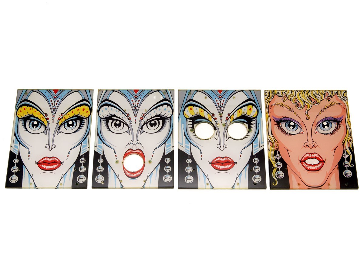 Face Cube Set for The Machine: Bride of Pin bot