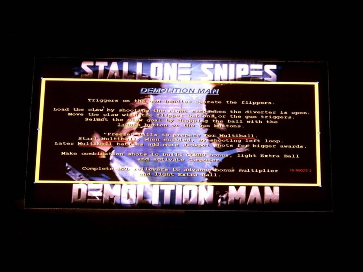 Custom Card 1 for Demolition Man, transparent