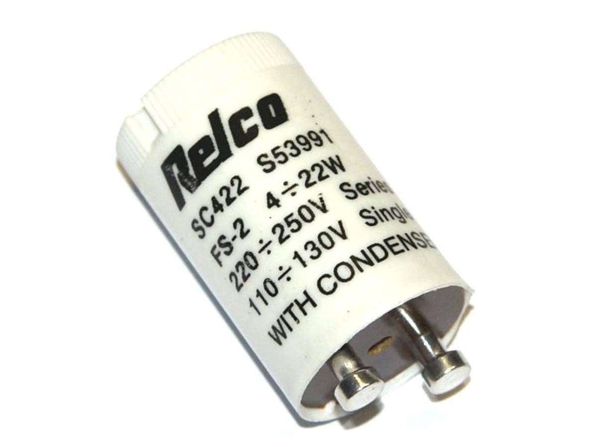 Fluorescent starter FS-2, 110 Volt