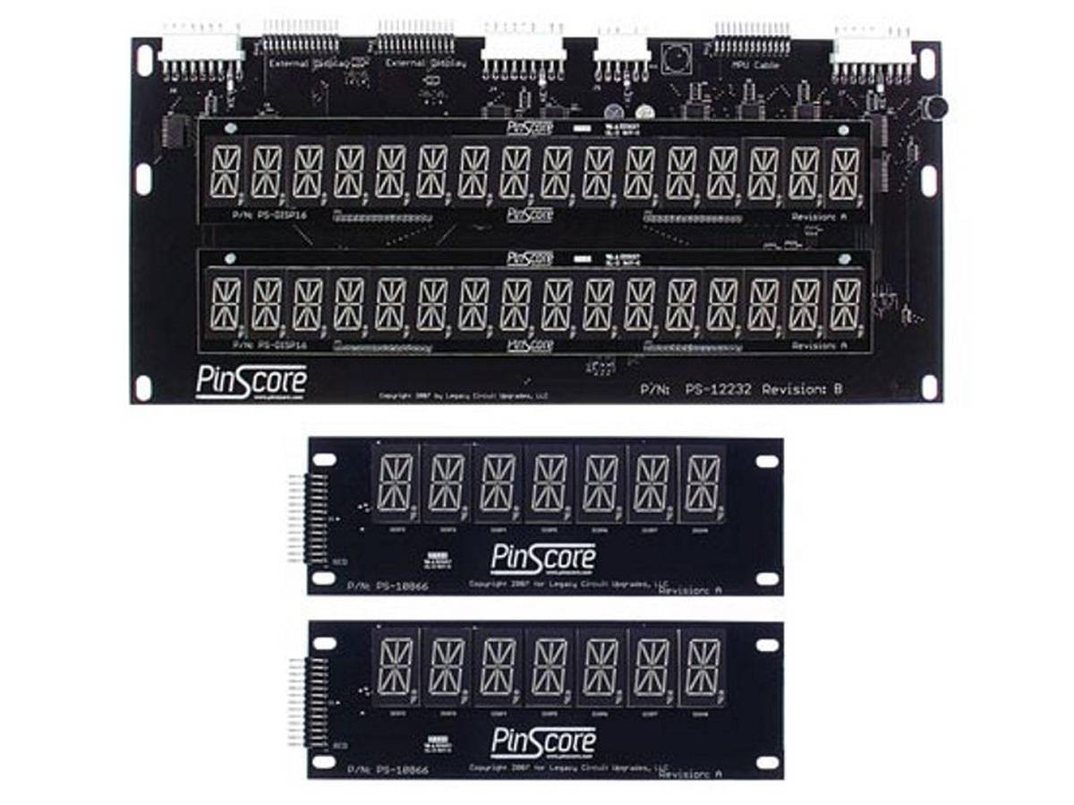 PinScore Pinball LED Display for Williams Riverboat Gambler